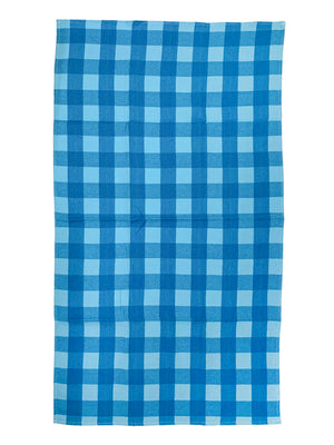 Athom Living Eco Saviour Premium Cotton Bath Towel/Gamcha S Blue Big C